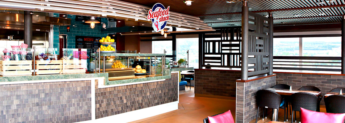 Seafood Shack | Onboard Seafood Spot | Carnival Cruise Line