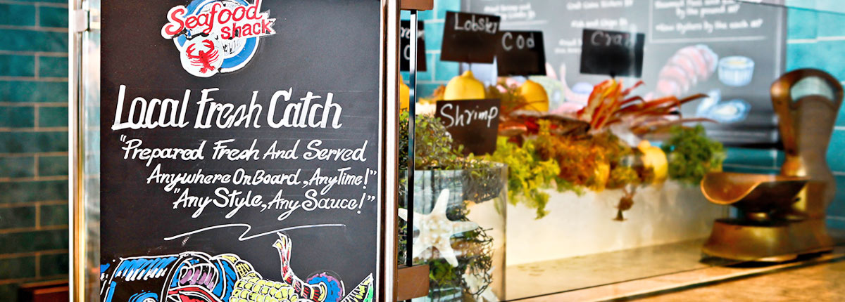 Seafood Shack | Onboard Seafood Spot | Carnival Cruise Line