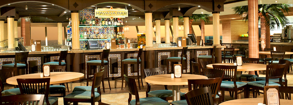 Havana Bar | Cuban Cocktails & Coffee | Carnival Cruise Line