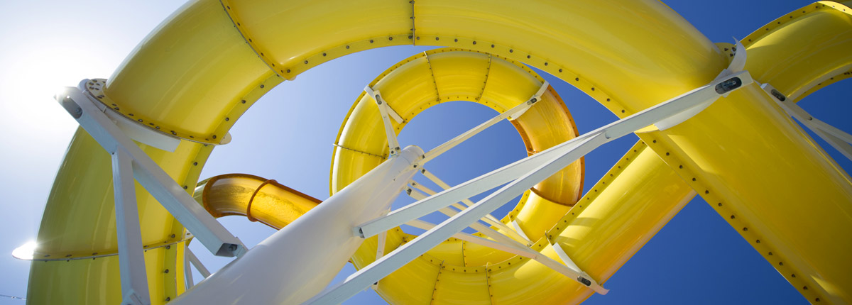 Carnival Twister Waterslide | Onboard Waterslide | Carnival