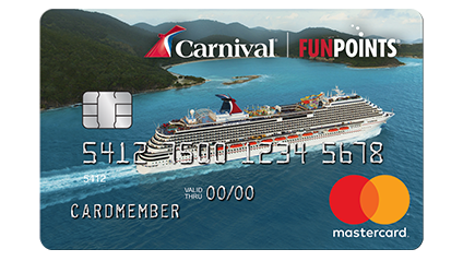 a digital rendering of the carnival mastercard