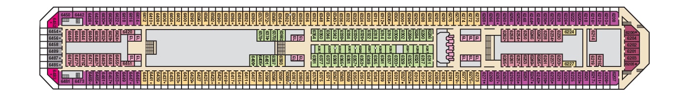 Carnival Freedom Floor Plan | Floor Roma