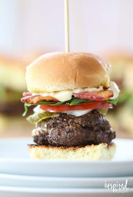 Black and Blue Sliders