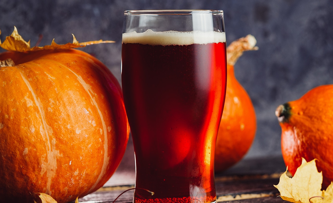 You can switch things up in autumn with pumpkin ale!