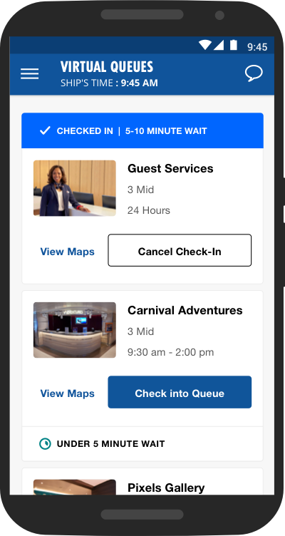 Carnival HUB App